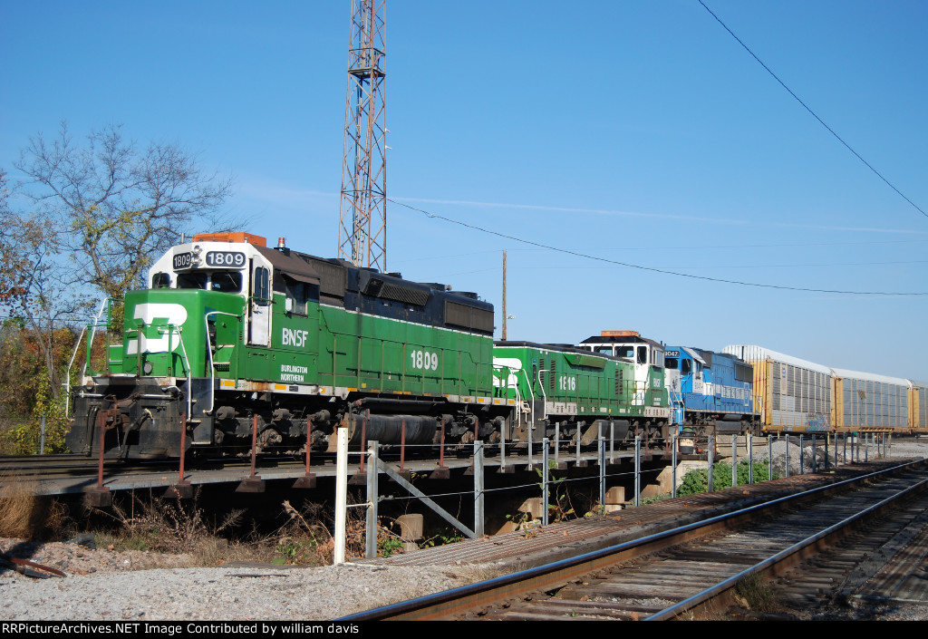 BNSF'S East Thomas Yard